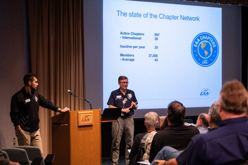 Growing or Steady Chapter Membership | EAA